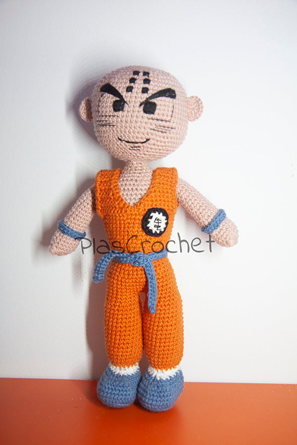 Buy Krilin Dragon Ball Amigurumi Crochet Online in India - Etsy