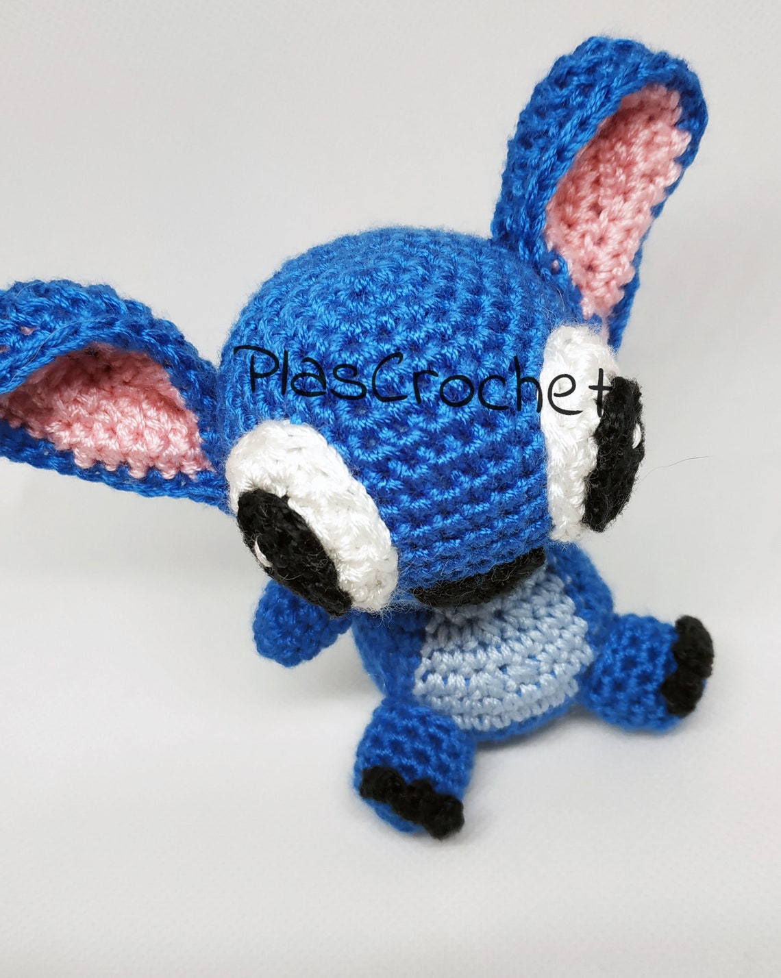 Muñeco Stich . Lilo y Stich. Peluche regalo. Stich amigurumi con ...