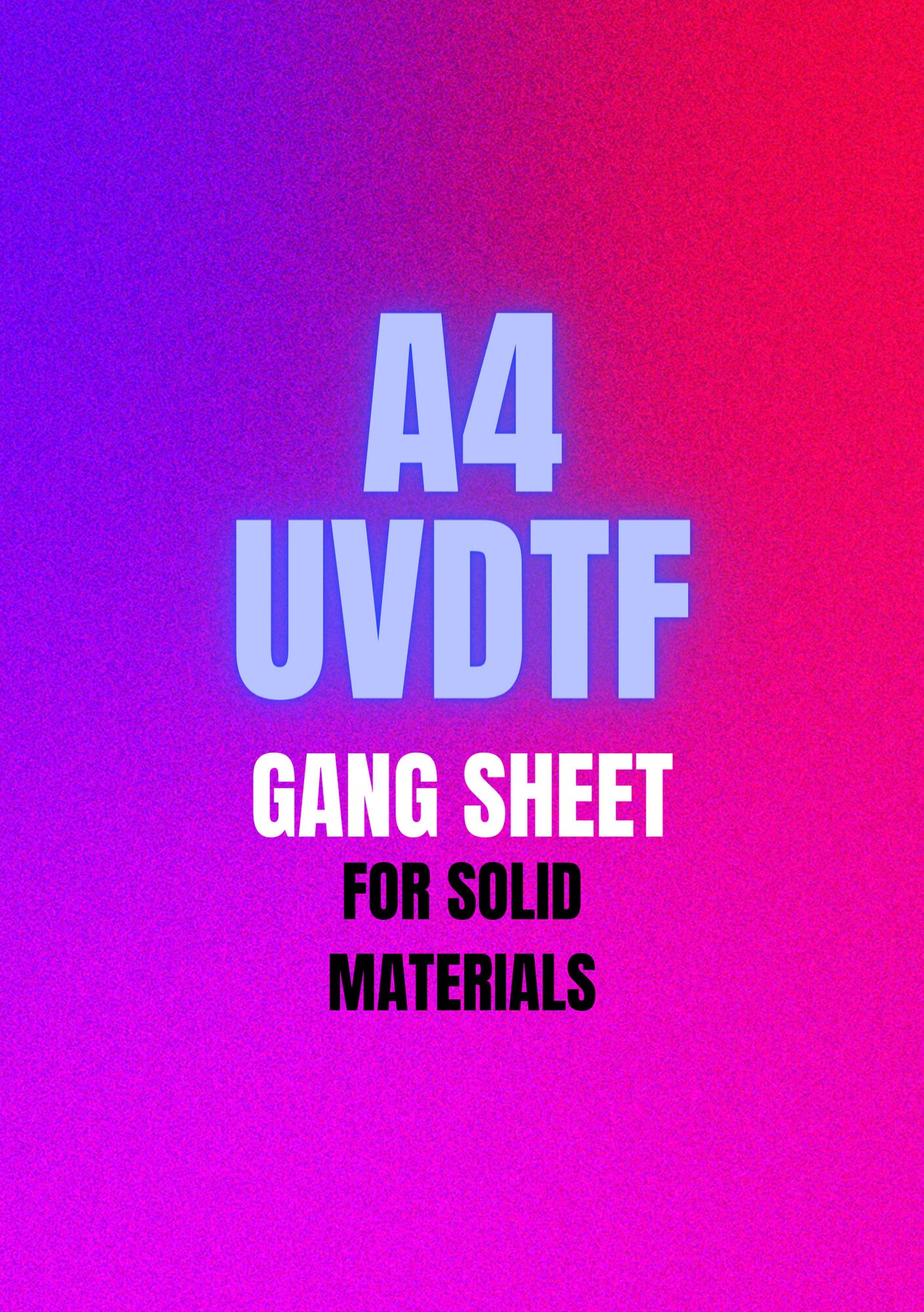Custom UVDTF Decals Gang Sheet A4 Size UK Supplier - Etsy UK