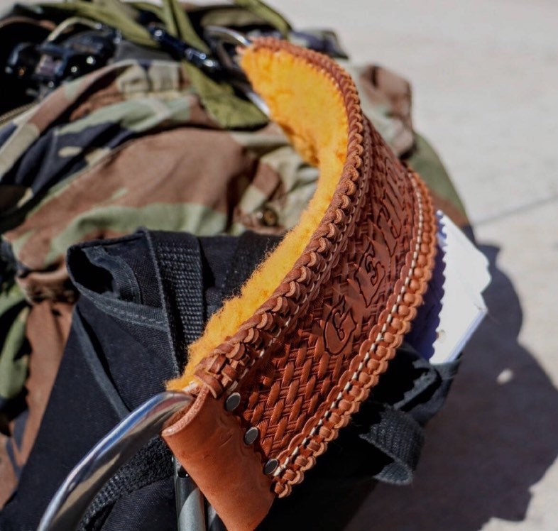 Custom Leather Flight Gear Carrying Strap - Etsy