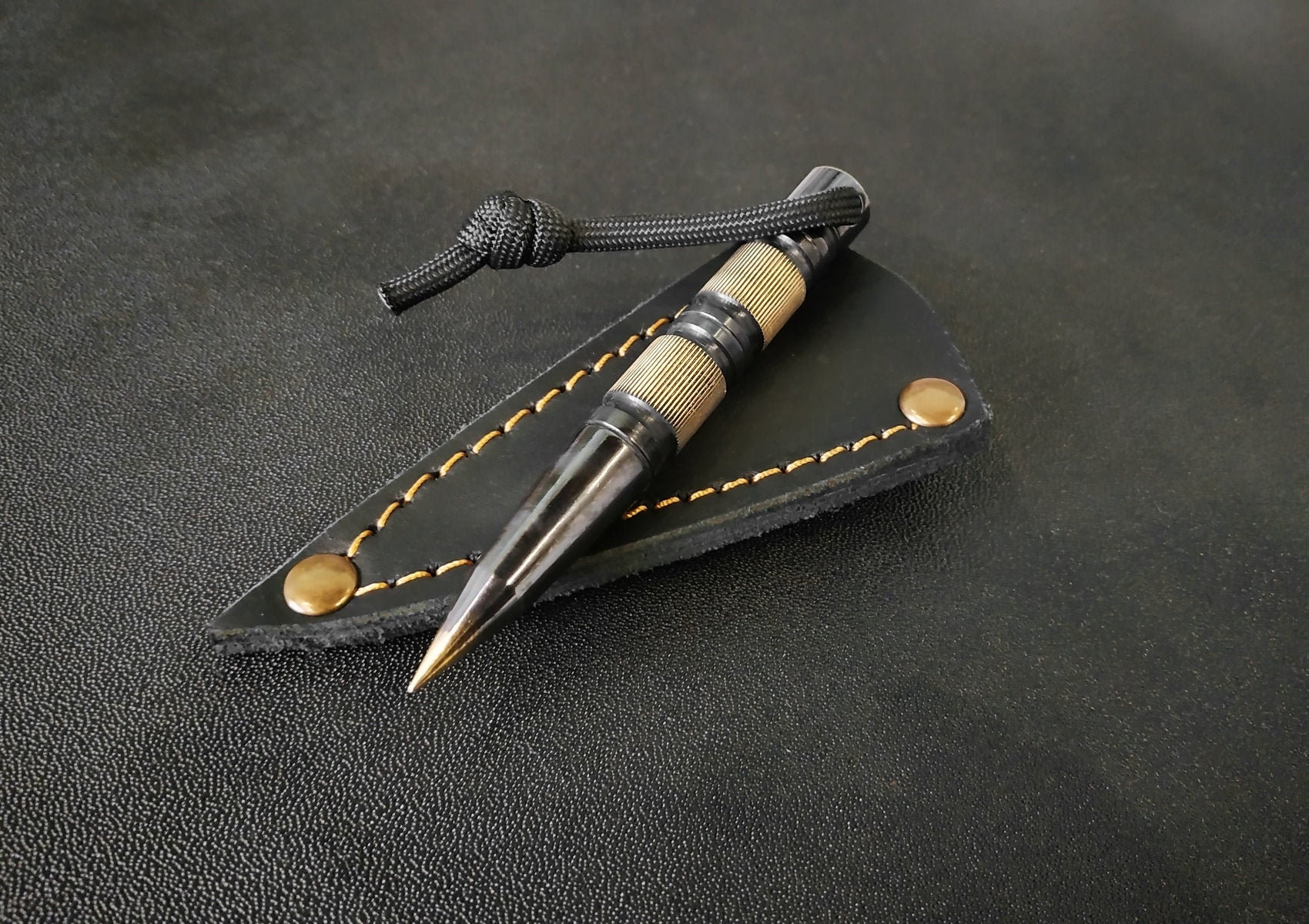 Brass Marlin Spike For Paracord Key Lanyard Tool Edc Ts Etsy