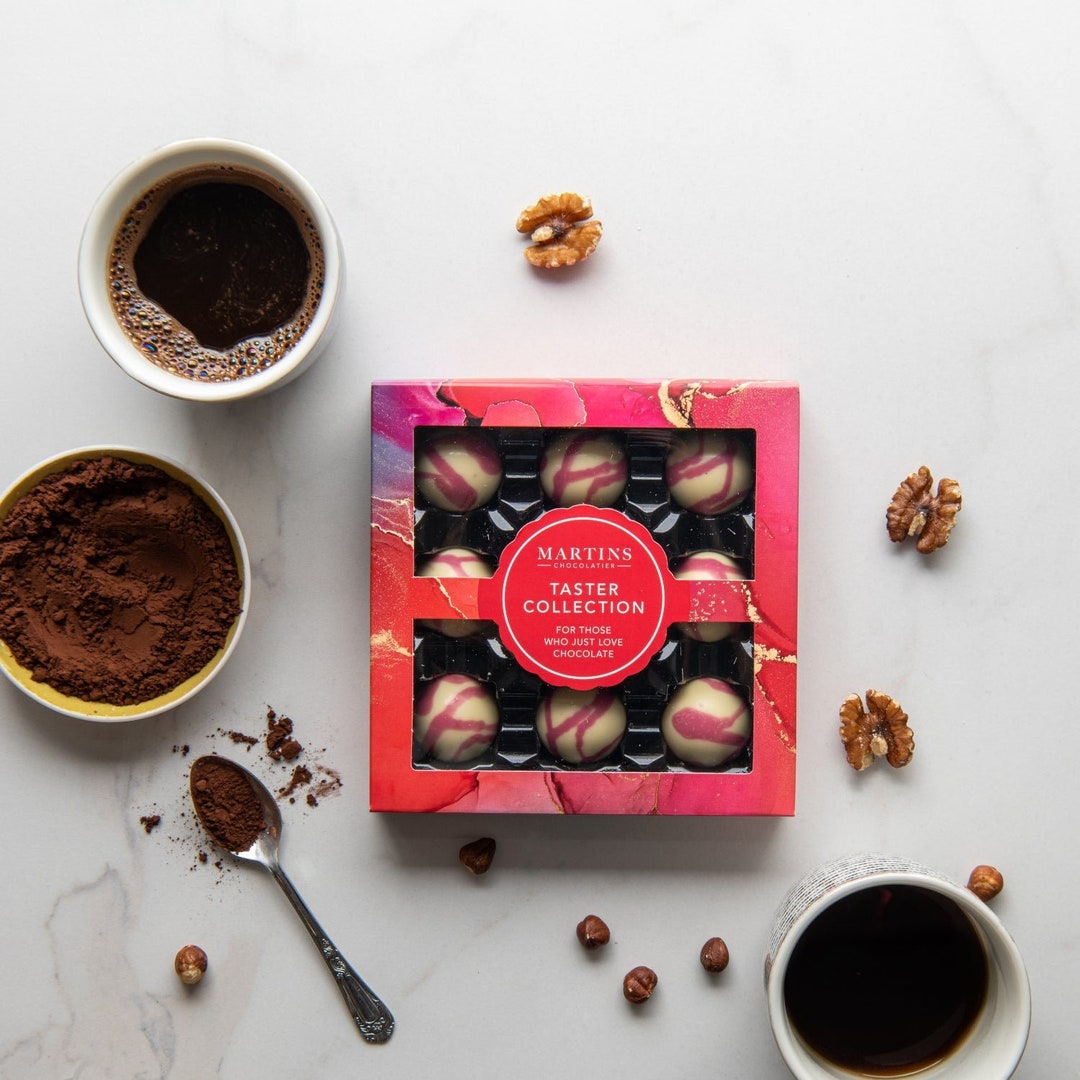 Chocolate Taster Pack White Chocolate Filled With Raspberry White ...