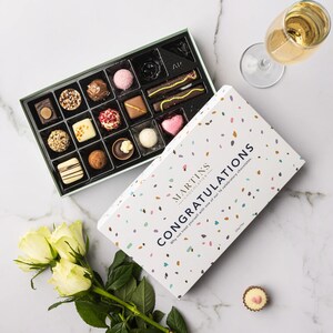Congratulations Chocolate Gift Box | 16 Chocolates Chocolate Gift for ...