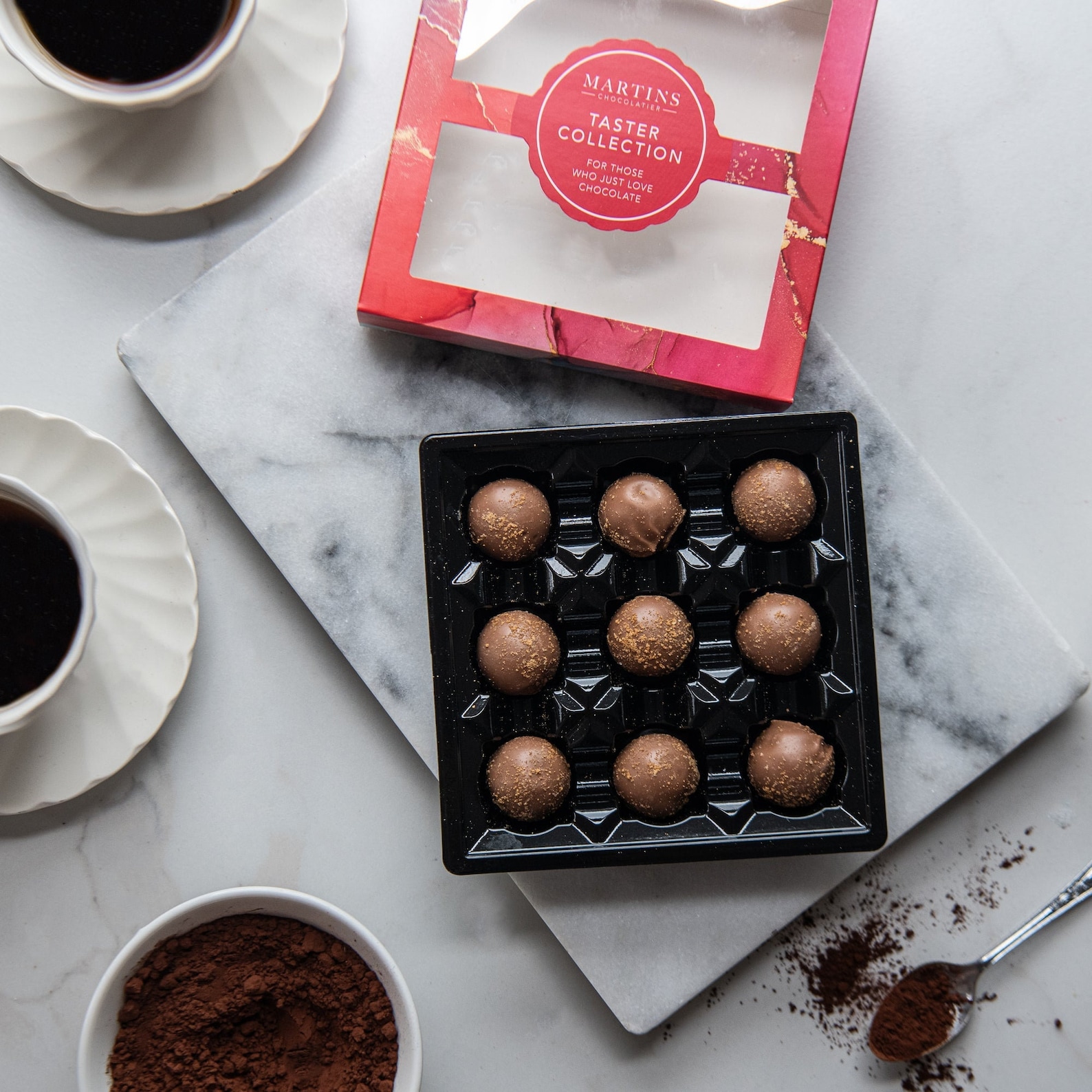 Chocolate Taster Pack | Milk Chocolate Truffle With Praline and ...