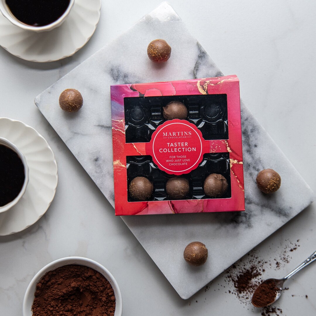 Chocolate Taster Pack | Milk Chocolate Truffle With Praline and ...