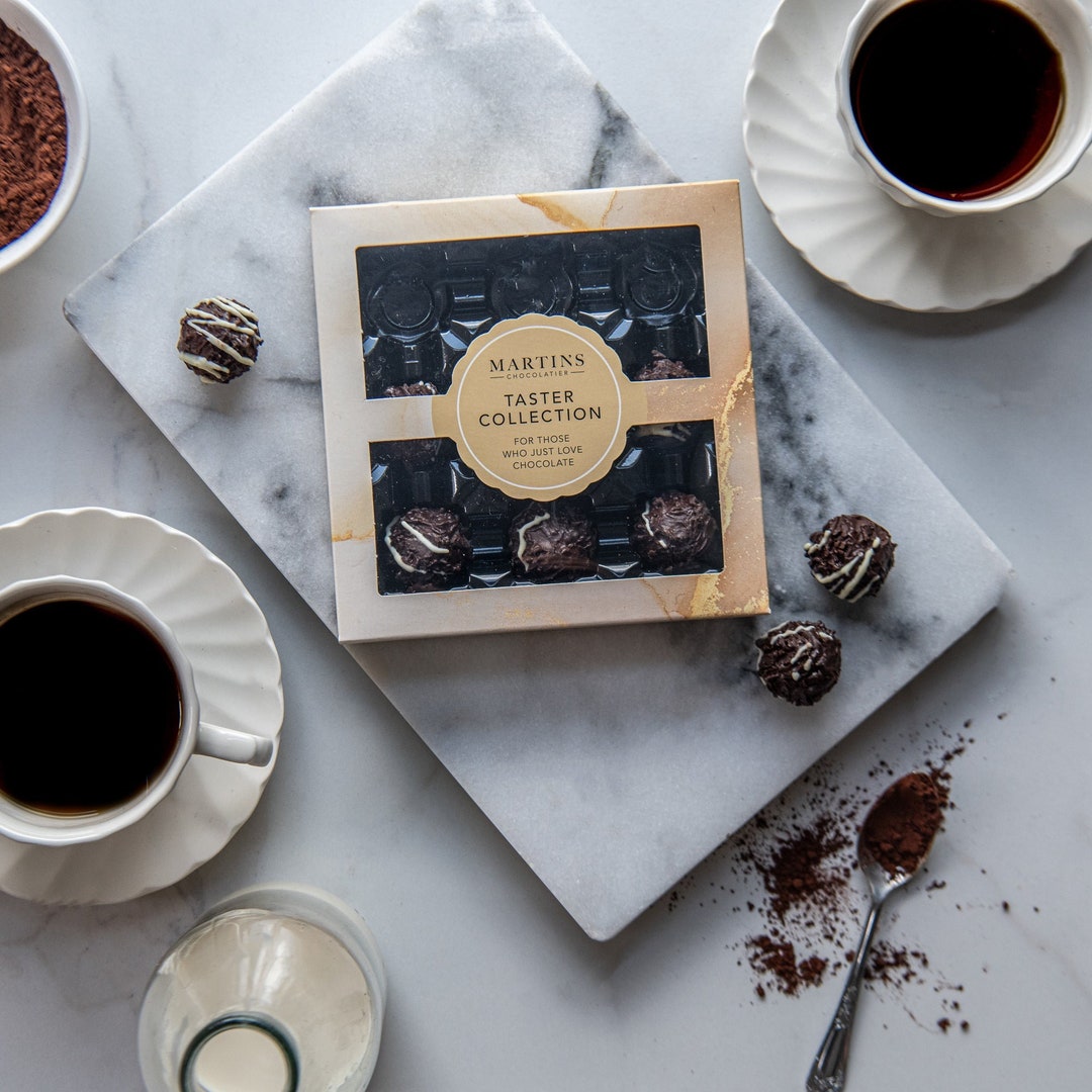 Chocolate Taster Pack | Dark Chocolate With a Soft Ganache Filling - Etsy