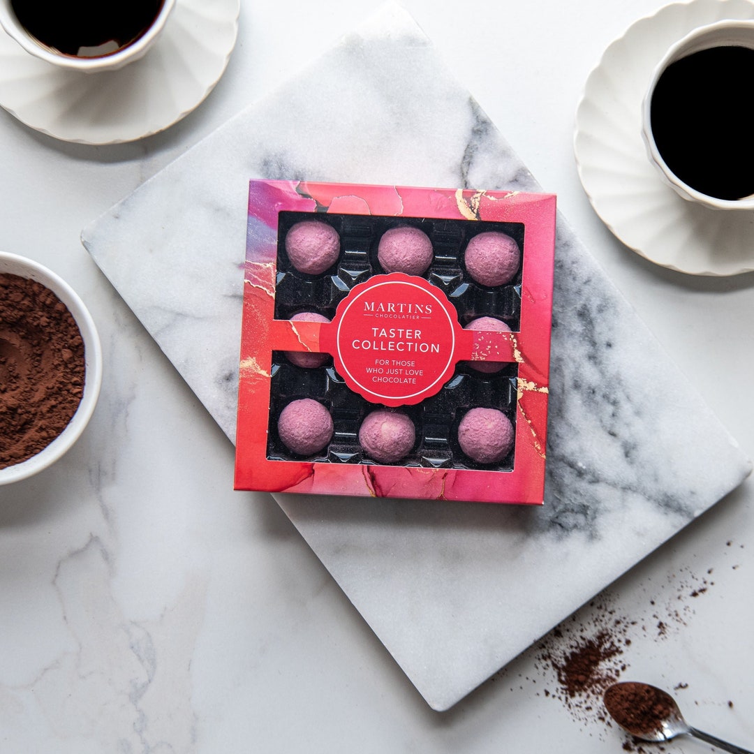 Chocolate Taster Pack | Pink MDC Chocolate Truffles - Etsy