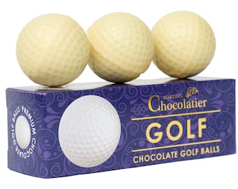 Golf Chocolates Gift Boxed Tied With Stretch Ribbon - Etsy