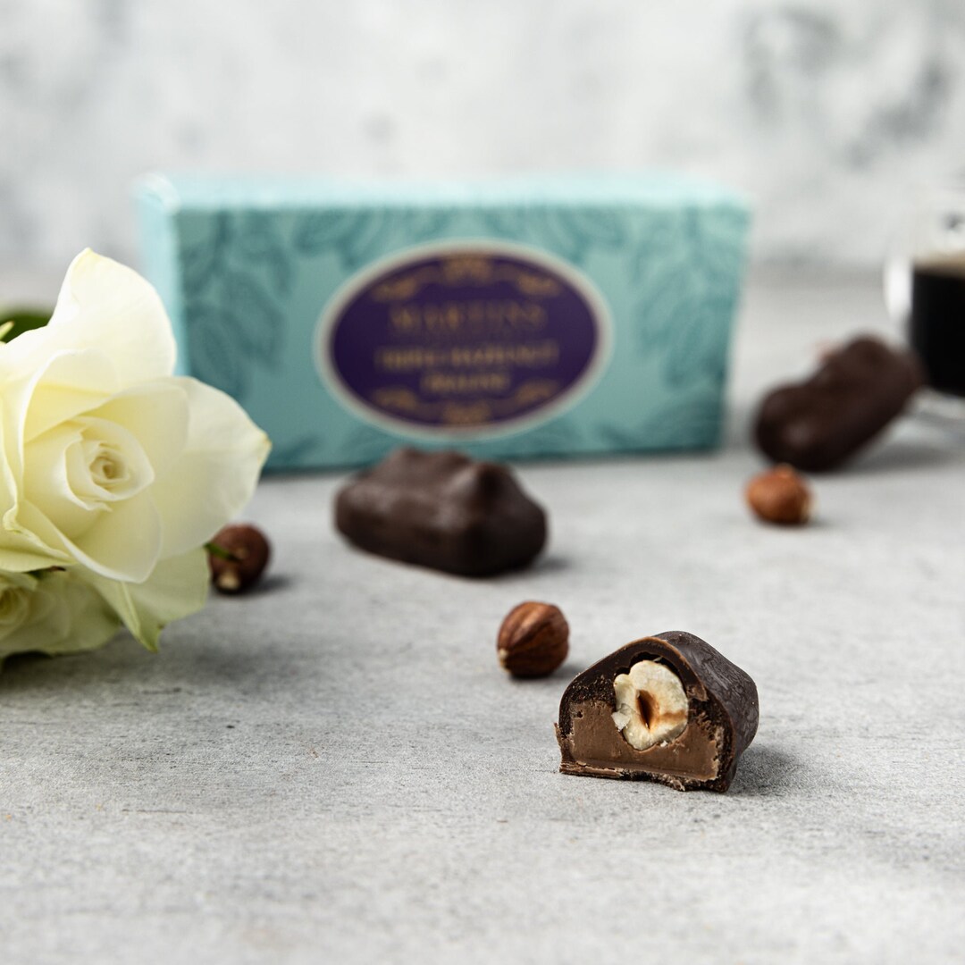 Chocolate Gift Box | Triple Hazelnut Praline - Etsy