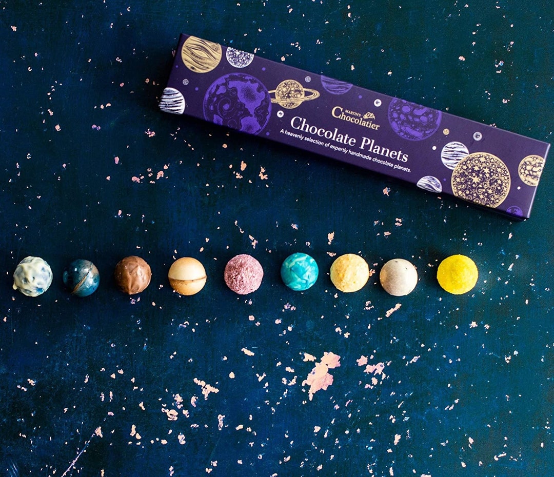 Chocolate Planets 9 Chocolate Truffles Chocolate Gift Set Father's Day ...