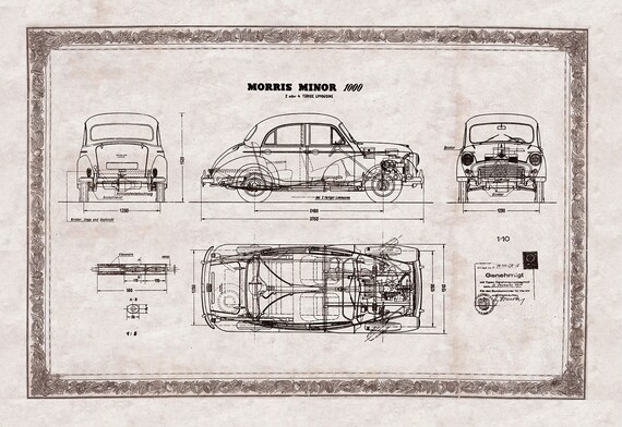Car Mechanical Drawings