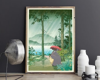 Studio Ghibli Rain - Etsy