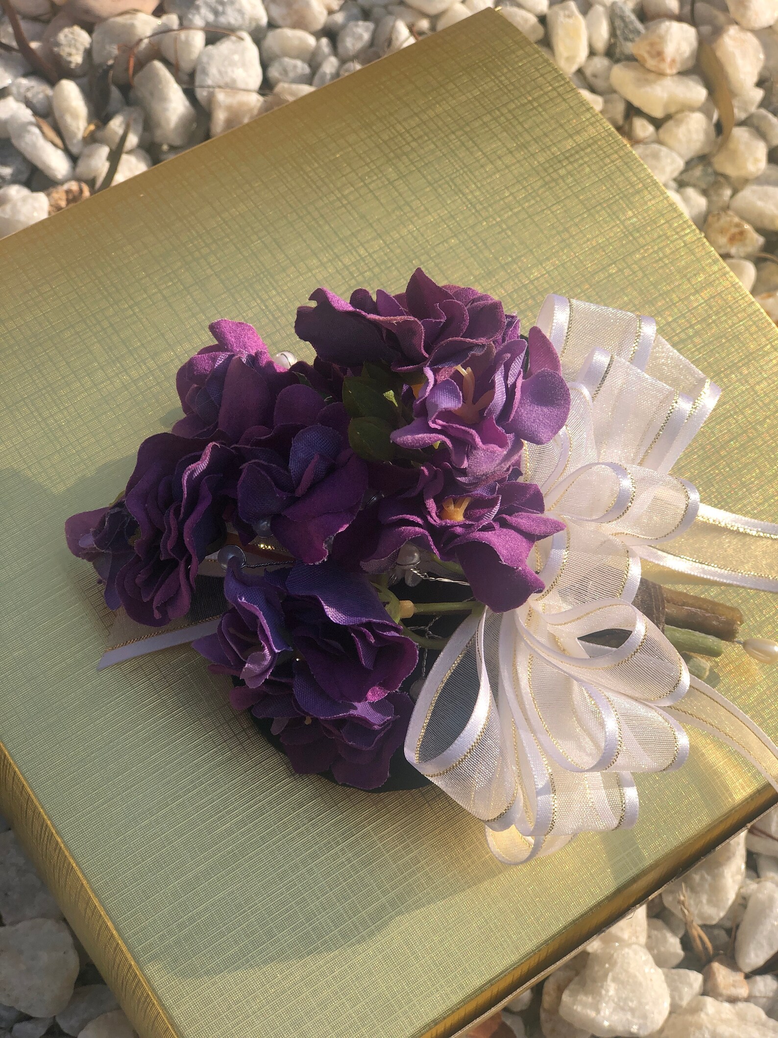 Light Purple African Violet Corsage - Etsy