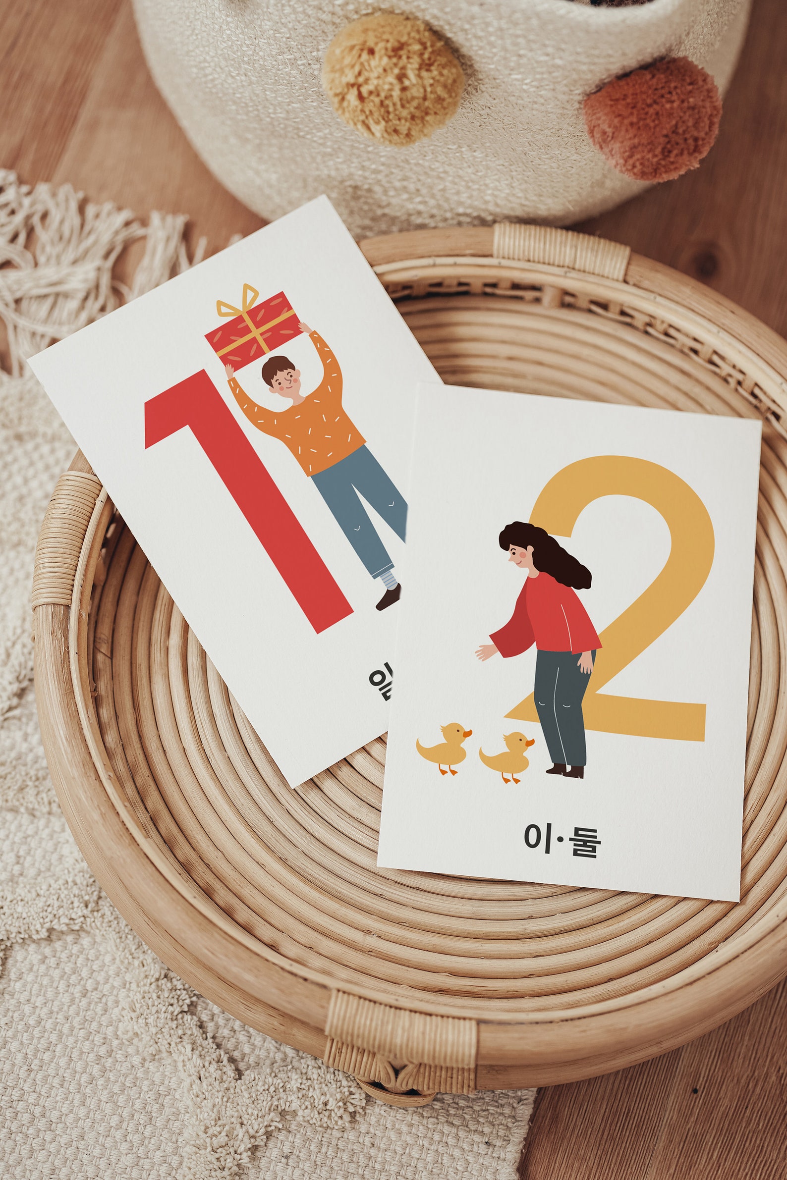 DIGITAL Only/hangeul Hangul Korean Number Numbers - Etsy