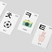 Korean Alphabet Flashcards | Watercolor Animal Hangeul Print (digital ...