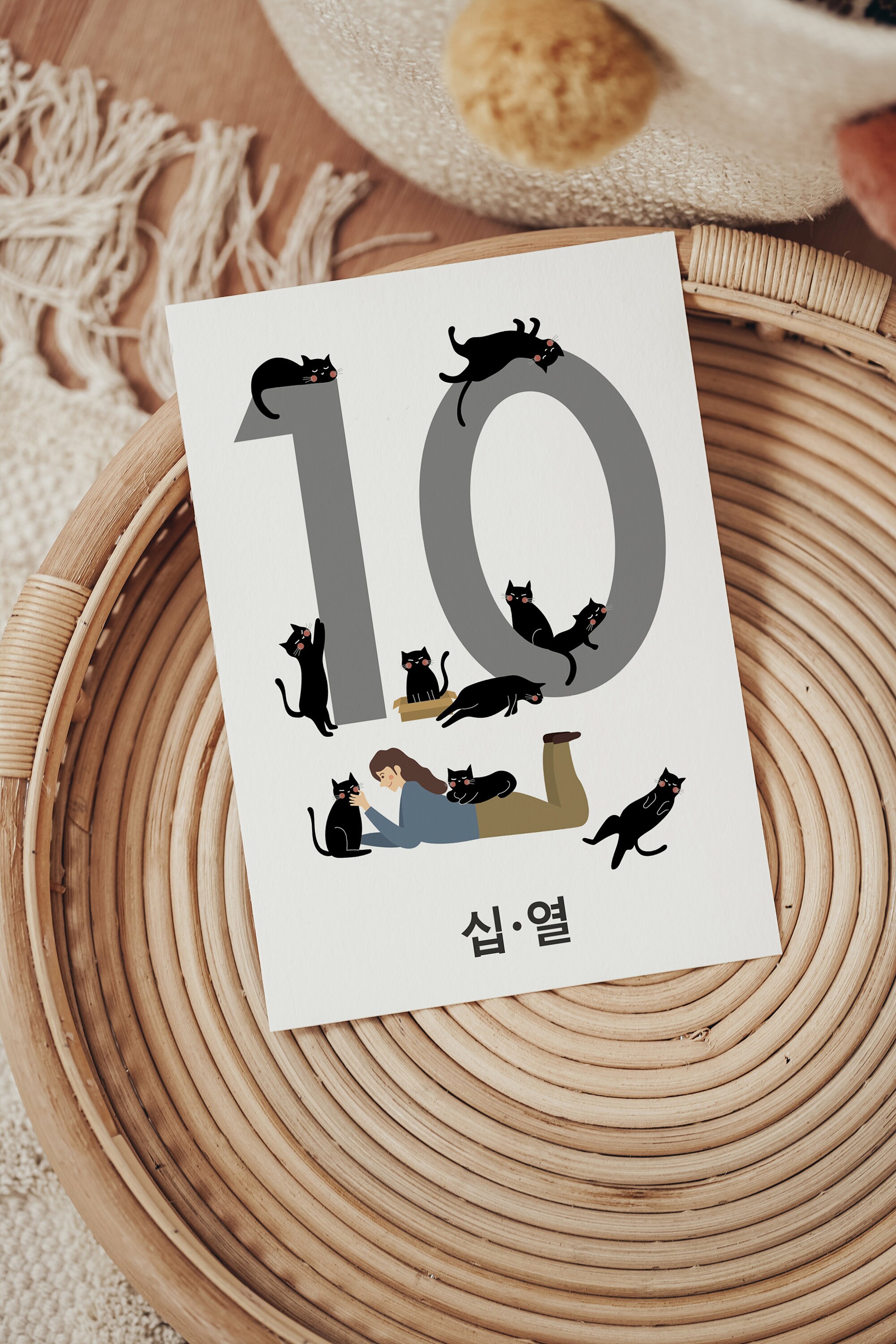 DIGITAL Only/hangeul Hangul Korean Number Numbers - Etsy UK
