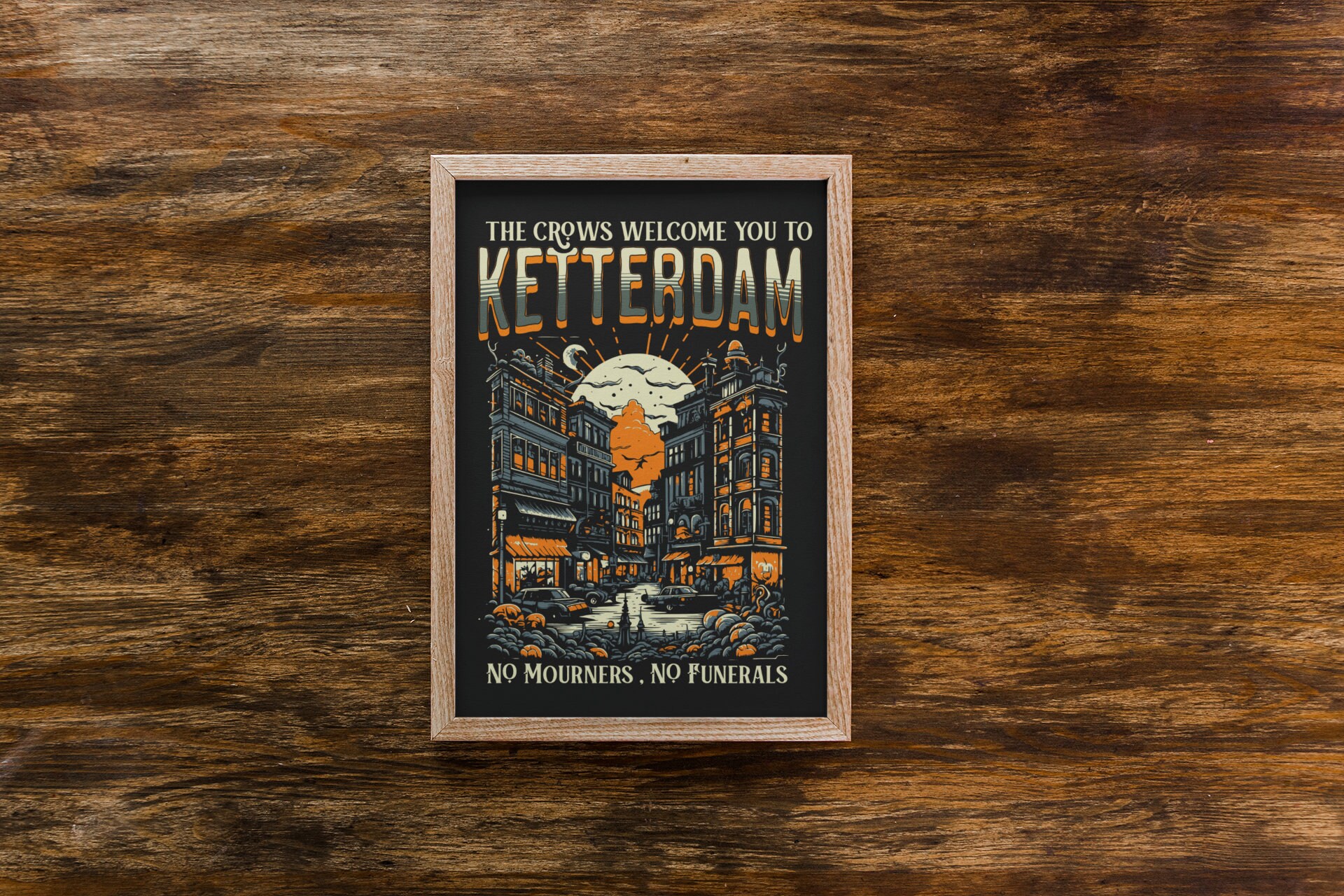 Ketterdam Six of Crows Inspired Art Print as Seen in Shadow & Bone by ...