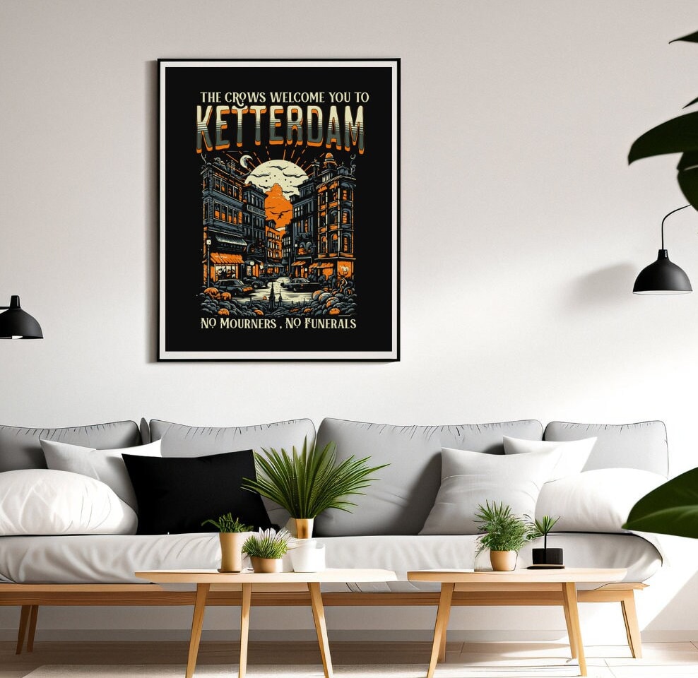 Ketterdam Six of Crows Inspired Art Print as Seen in Shadow & Bone by ...