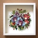 Original 3D Paper Quilling Art Tropical Wall Decor With Orchids ...