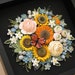 Original 3D Paper Quilling Artwork Botanical Shadow Box Wall - Etsy
