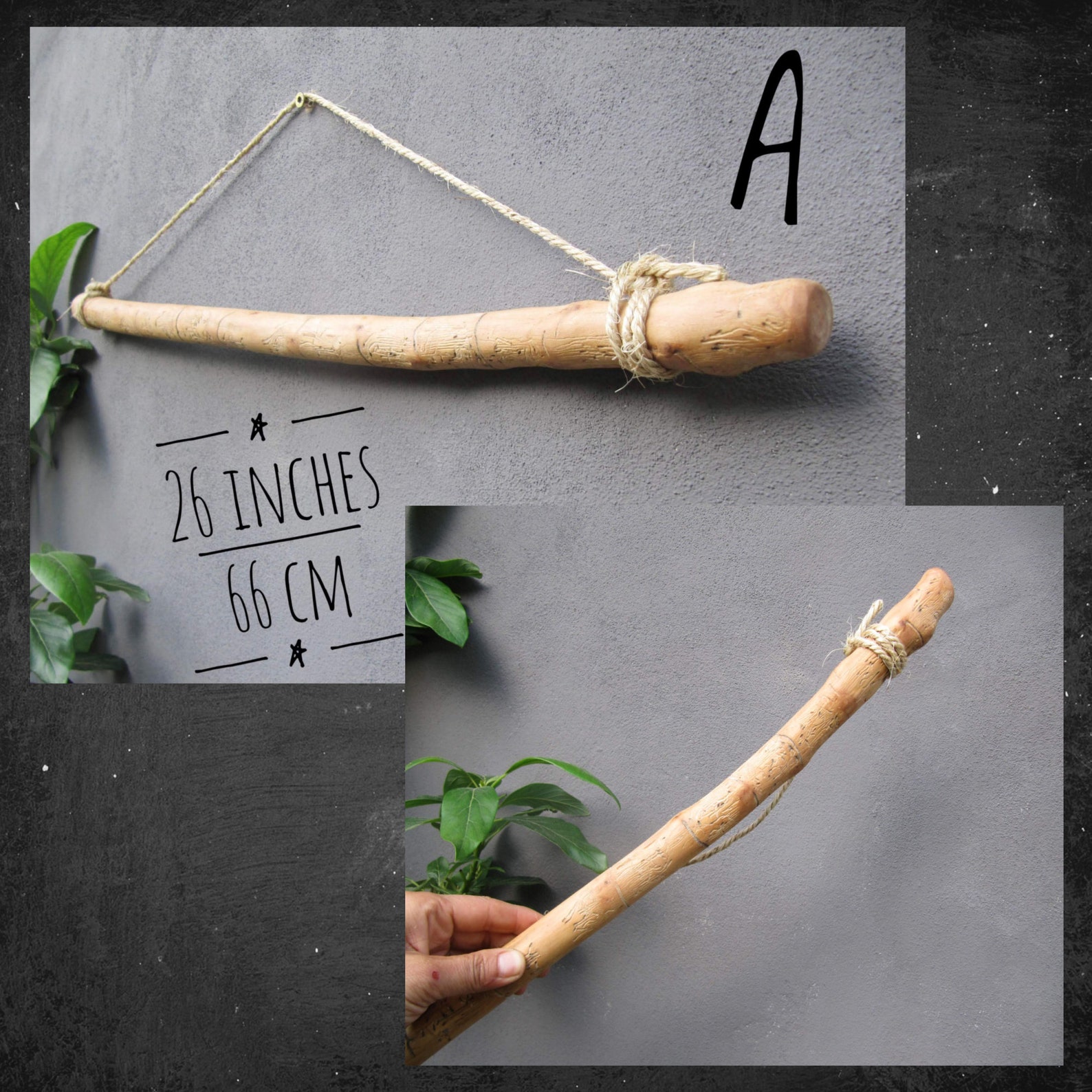 Rustic BRANCH Olive Wood Craft Stick Natural Branch | Etsy