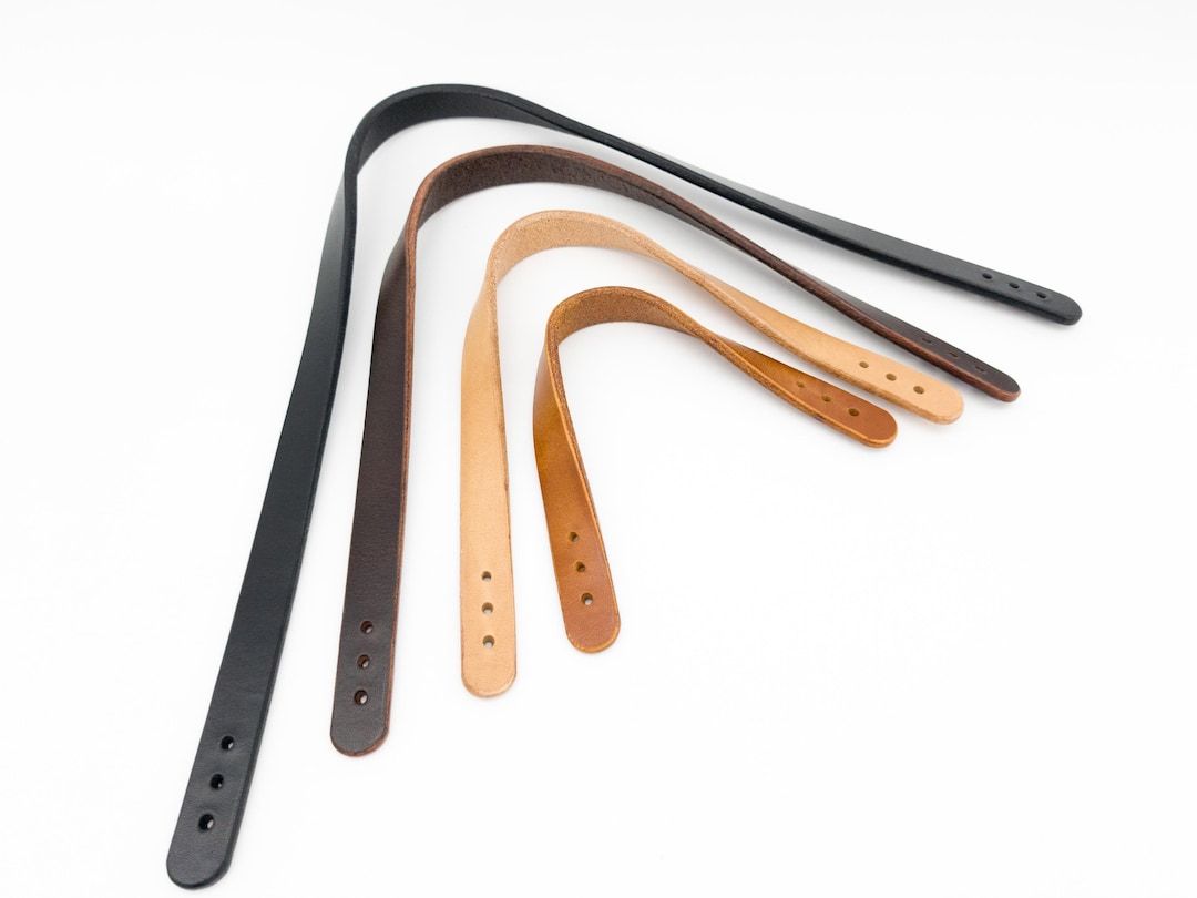 Full Grain Leather Bag Handles: Equestrian Grade, DIY Tote & Purse ...