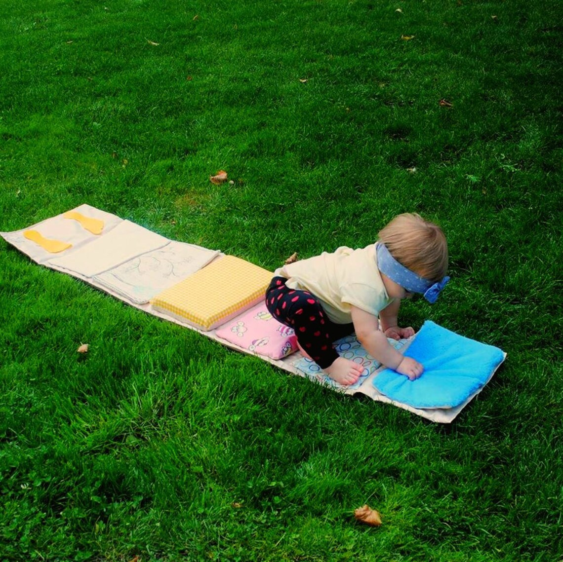 Sensory Play Rug/quite Time Mat/kids Sensory Walk/activity - Etsy