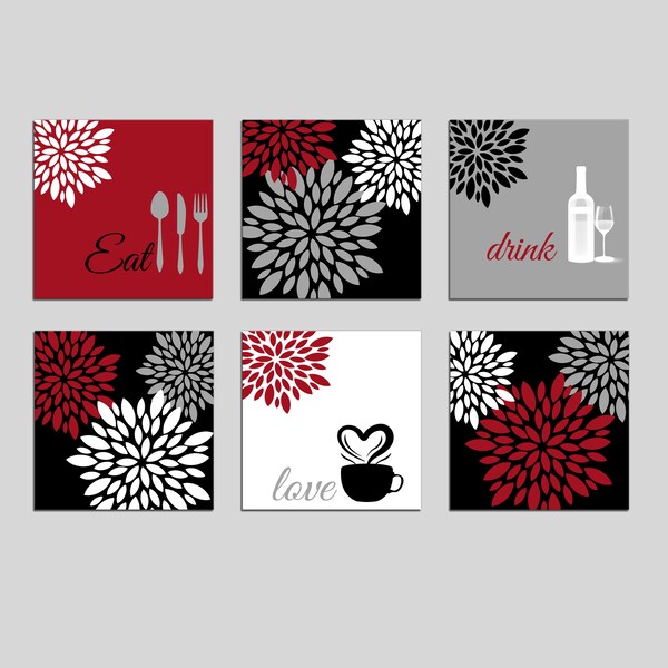 Eat Drink Love Art - Etsy