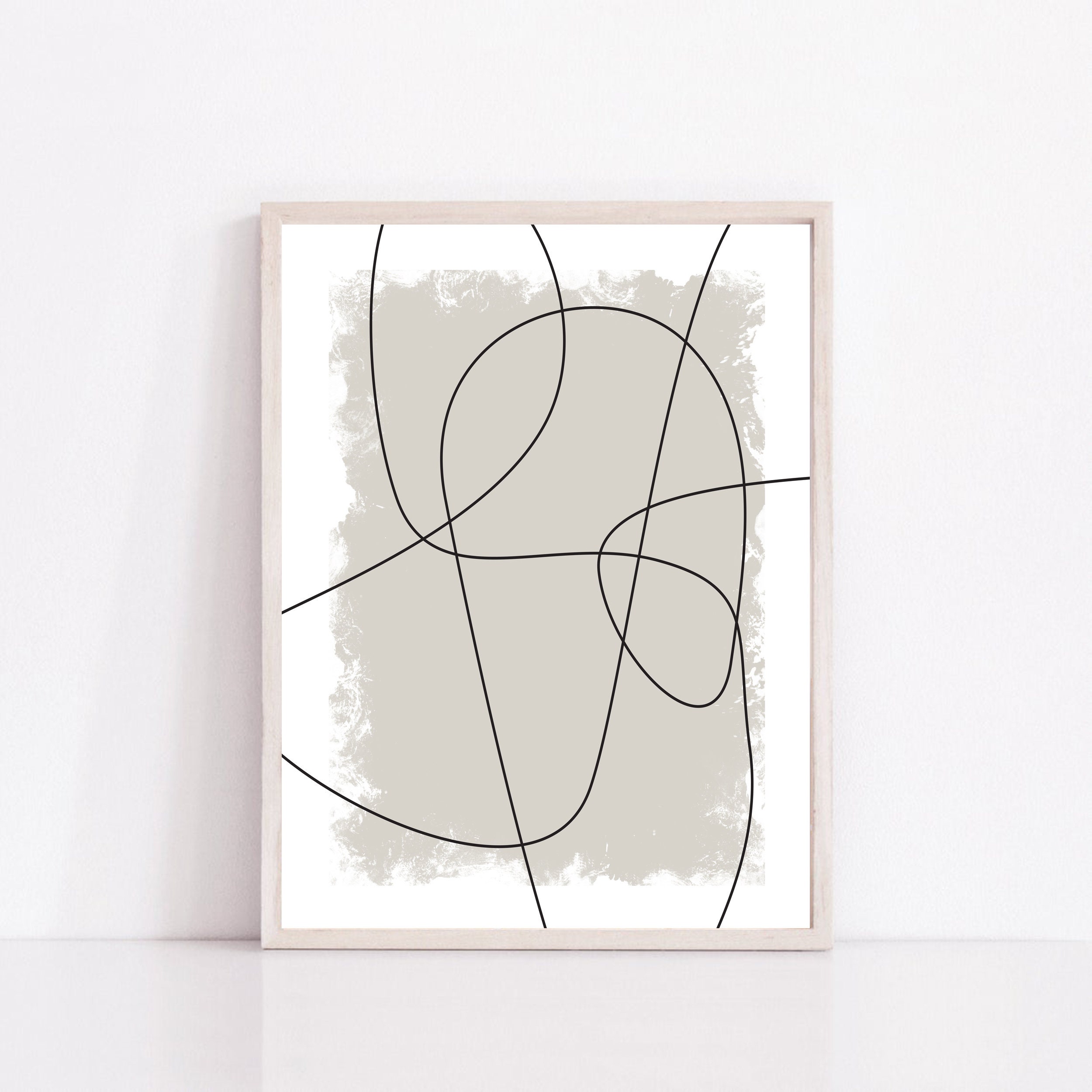 Easy Abstract Line Drawings