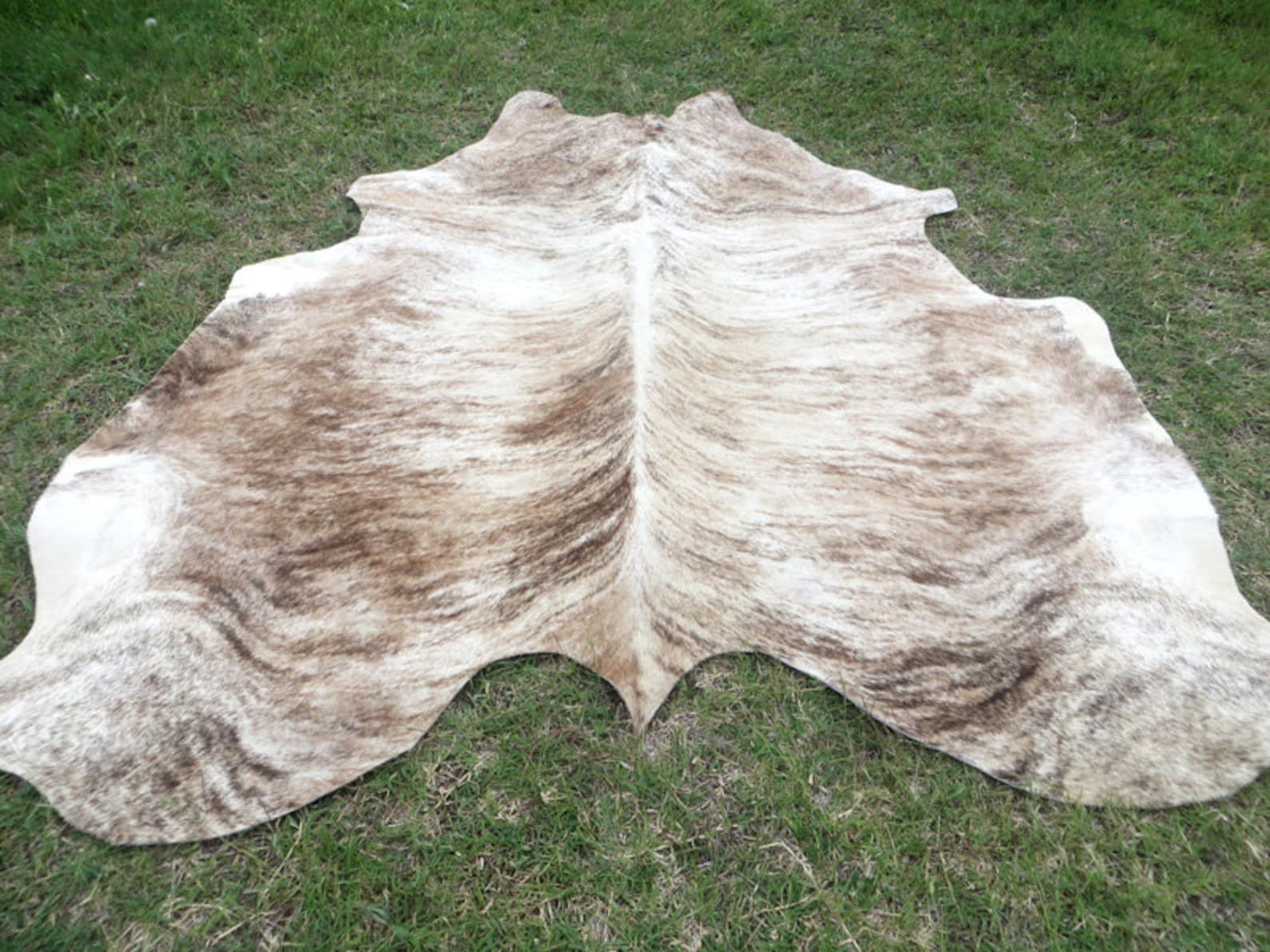 Light Beige WHITE Large New Cowhide Rug Natural Hair on | Etsy