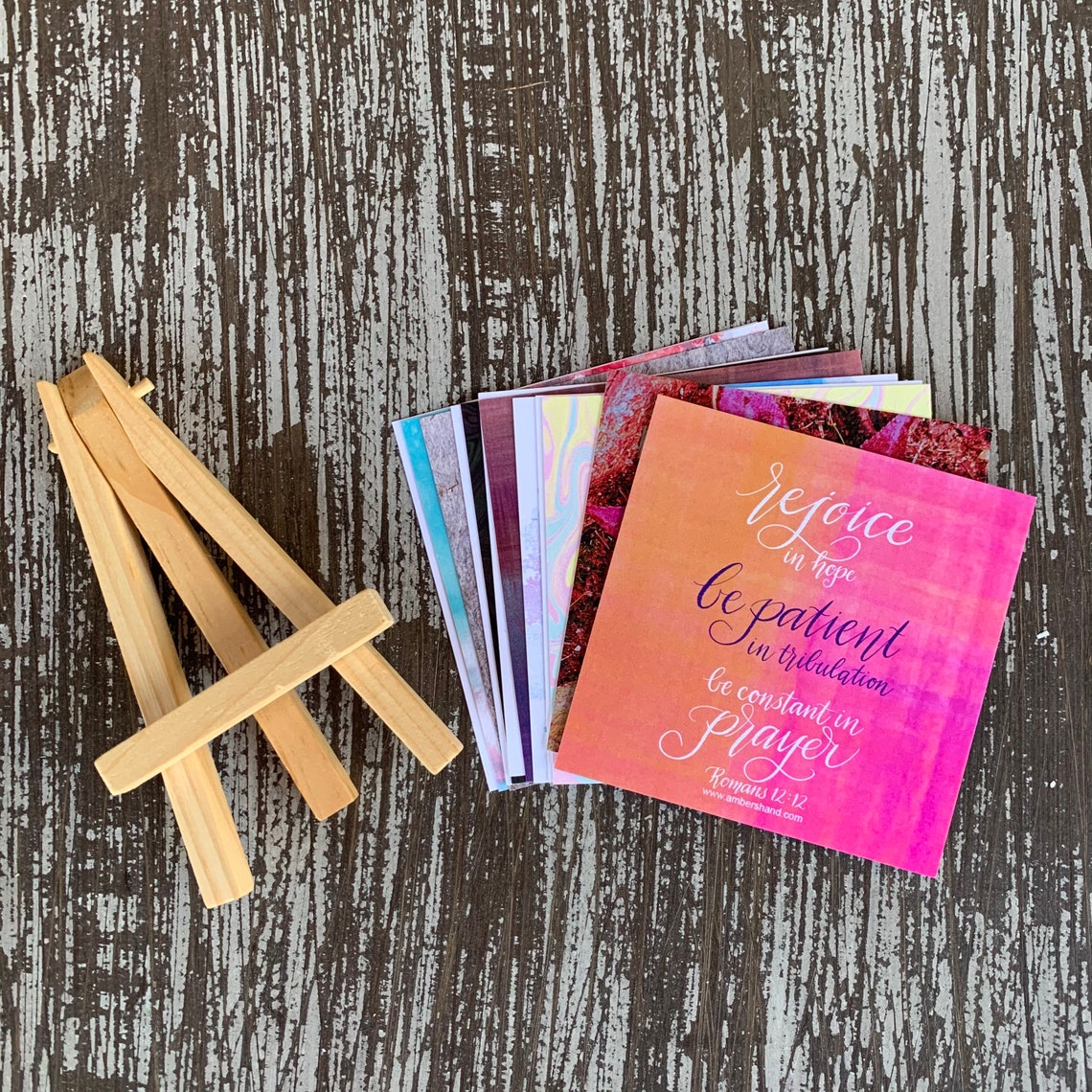 Encouragement Pack 2~ Mini Card Set ~ Assorted Scripture Verses ...