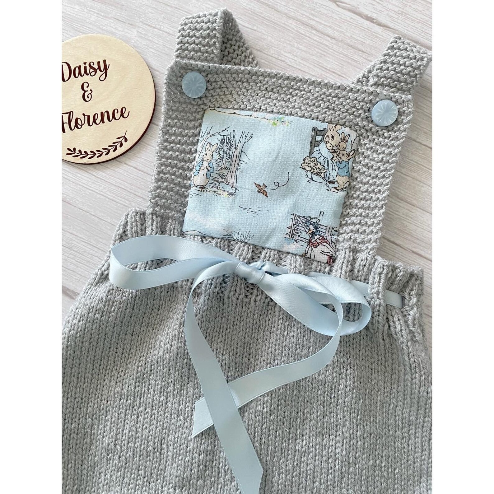 Peter Rabbit Romper Knitted Romper Peter Rabbit - Etsy