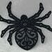 Lacey Spider free Standing Lace A Finished Embroidery - Etsy