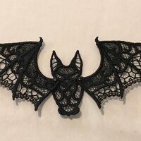 Lace Bat - Etsy