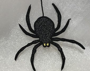 Webbed Spider free Standing Lace A Finished Embroidery | Etsy