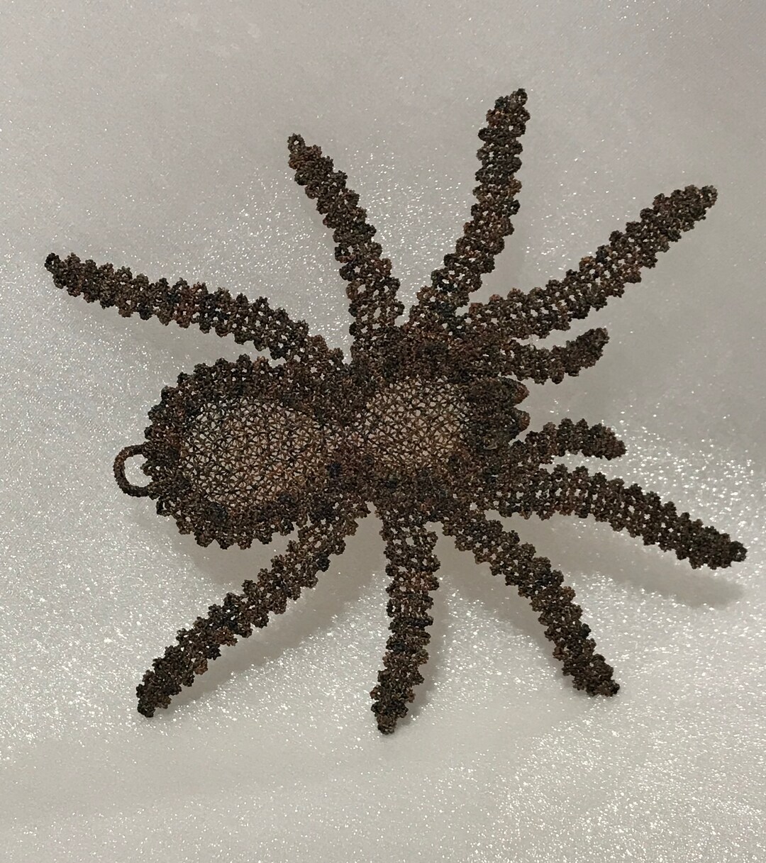 Tarantula Spider (free Standing Lace - A Finished Embroidery Product ...