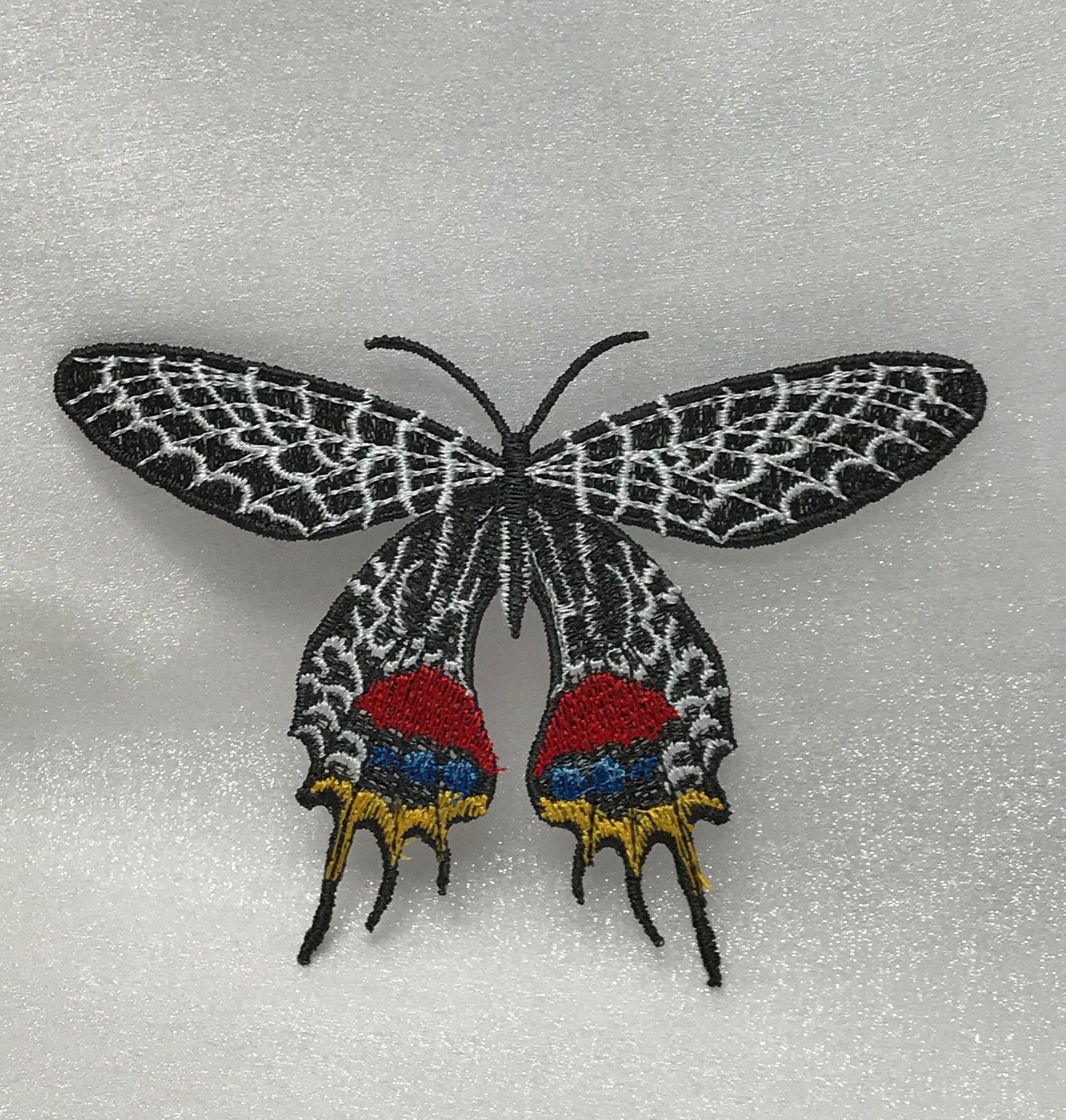 Webbed Butterfly (free Standing Lace - A Finished Embroidery Product ...