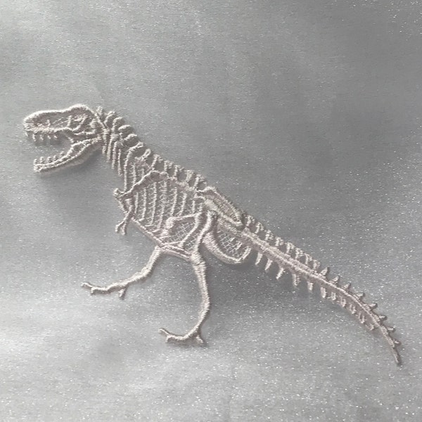 T Rex Skeleton Embroidery Design - Etsy