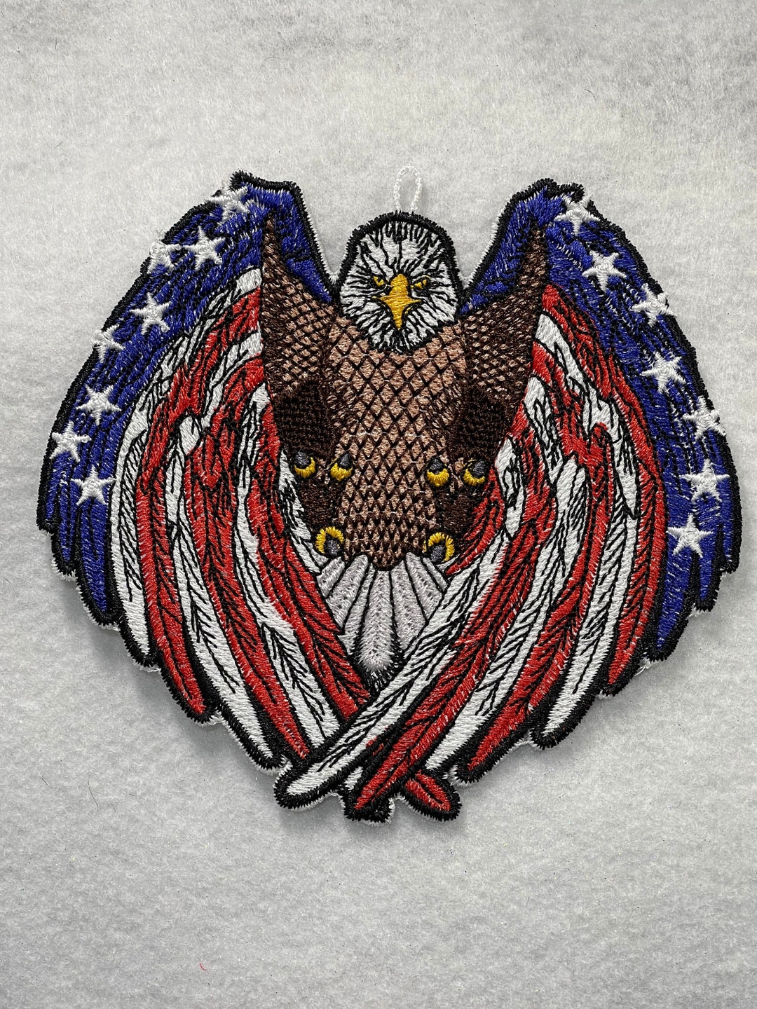 USA Eagle - (free Standing - A Finished Embroidery Product - Not a ...