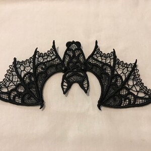 Lace Bat - Articulated (free Standing Lace - A Finished Embroidery ...