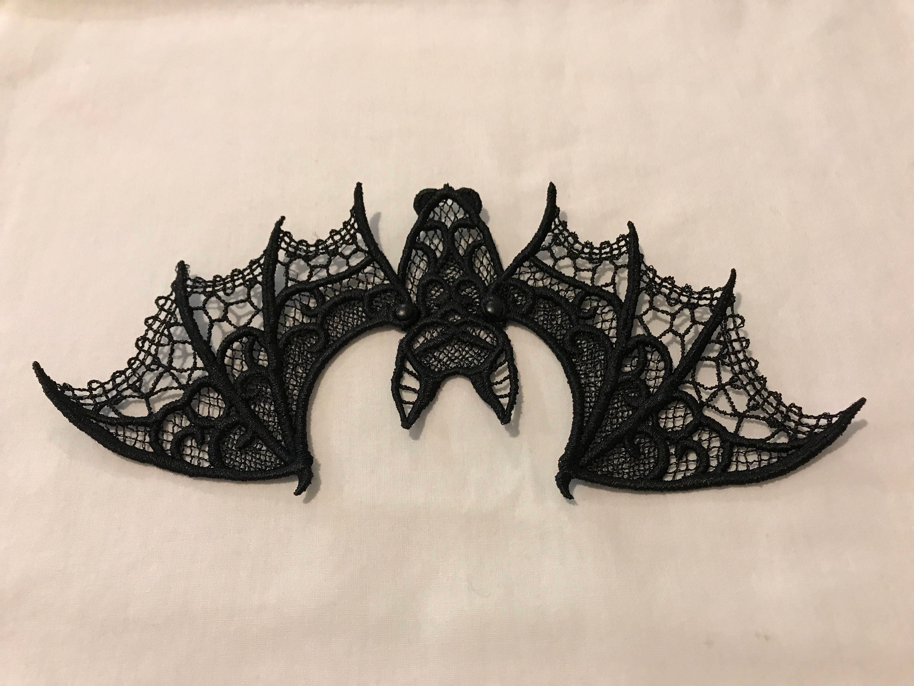 Lace Bat - Articulated (free Standing Lace - A Finished Embroidery ...
