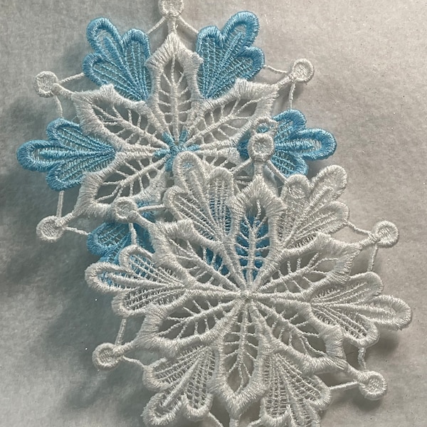 Snowflake Lace - Etsy