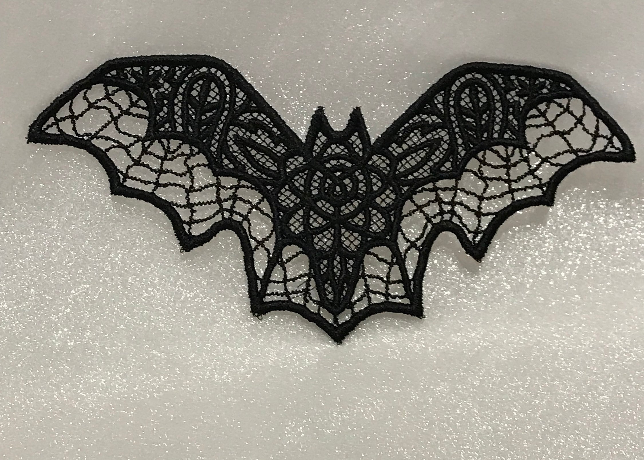 Delicate Bat (free Standing Lace - A Finished Embroidery Product, Not a ...