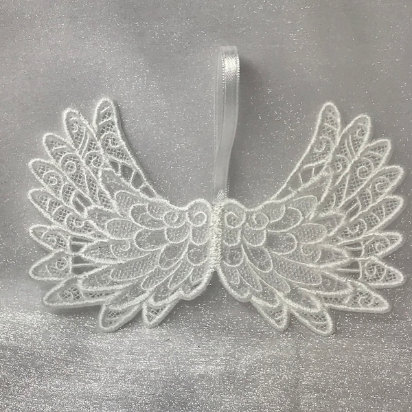 Lace Angel Wings - Etsy