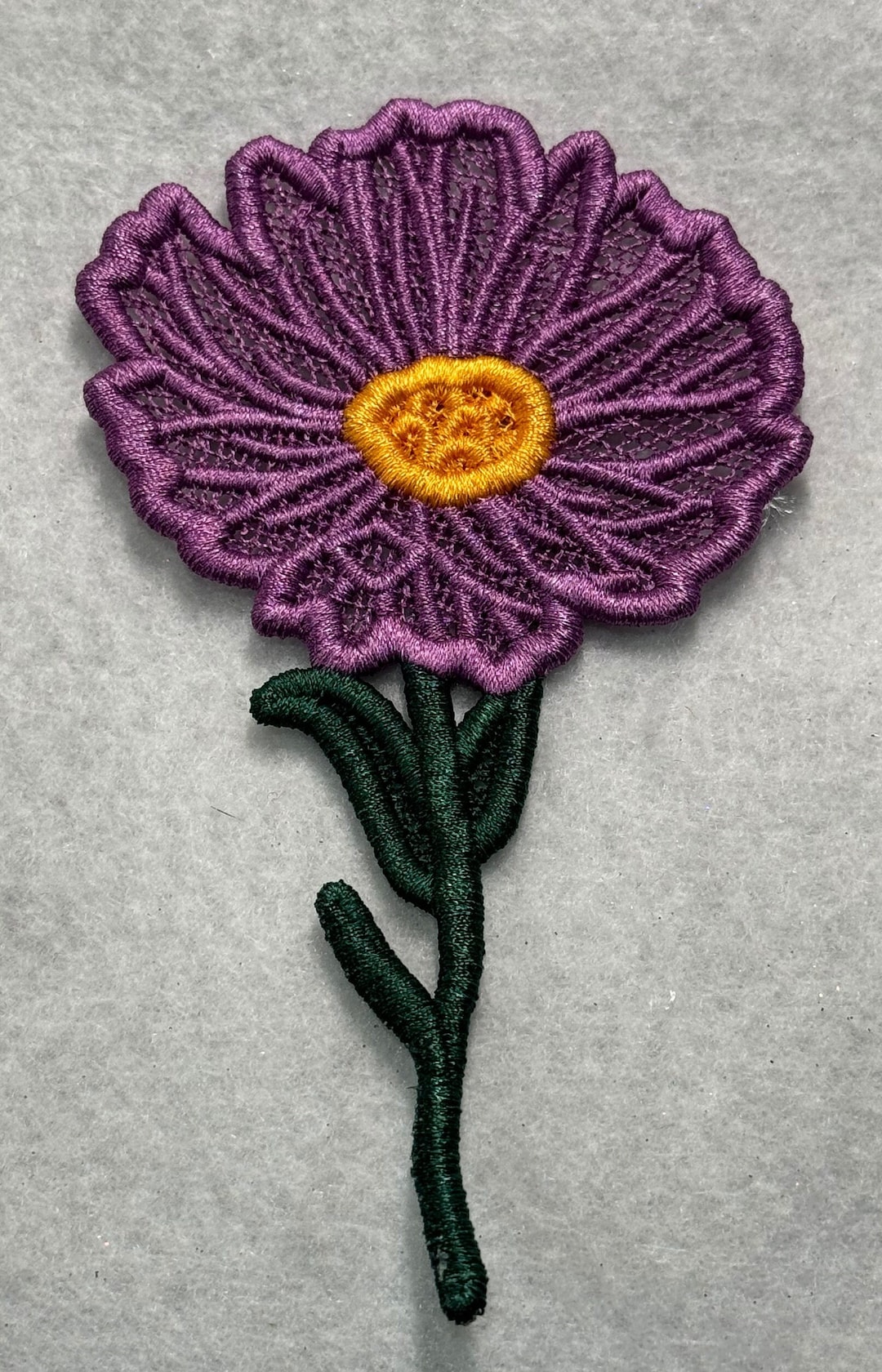 September Birth Month Flower - Aster (free Standing Lace - A Finished ...