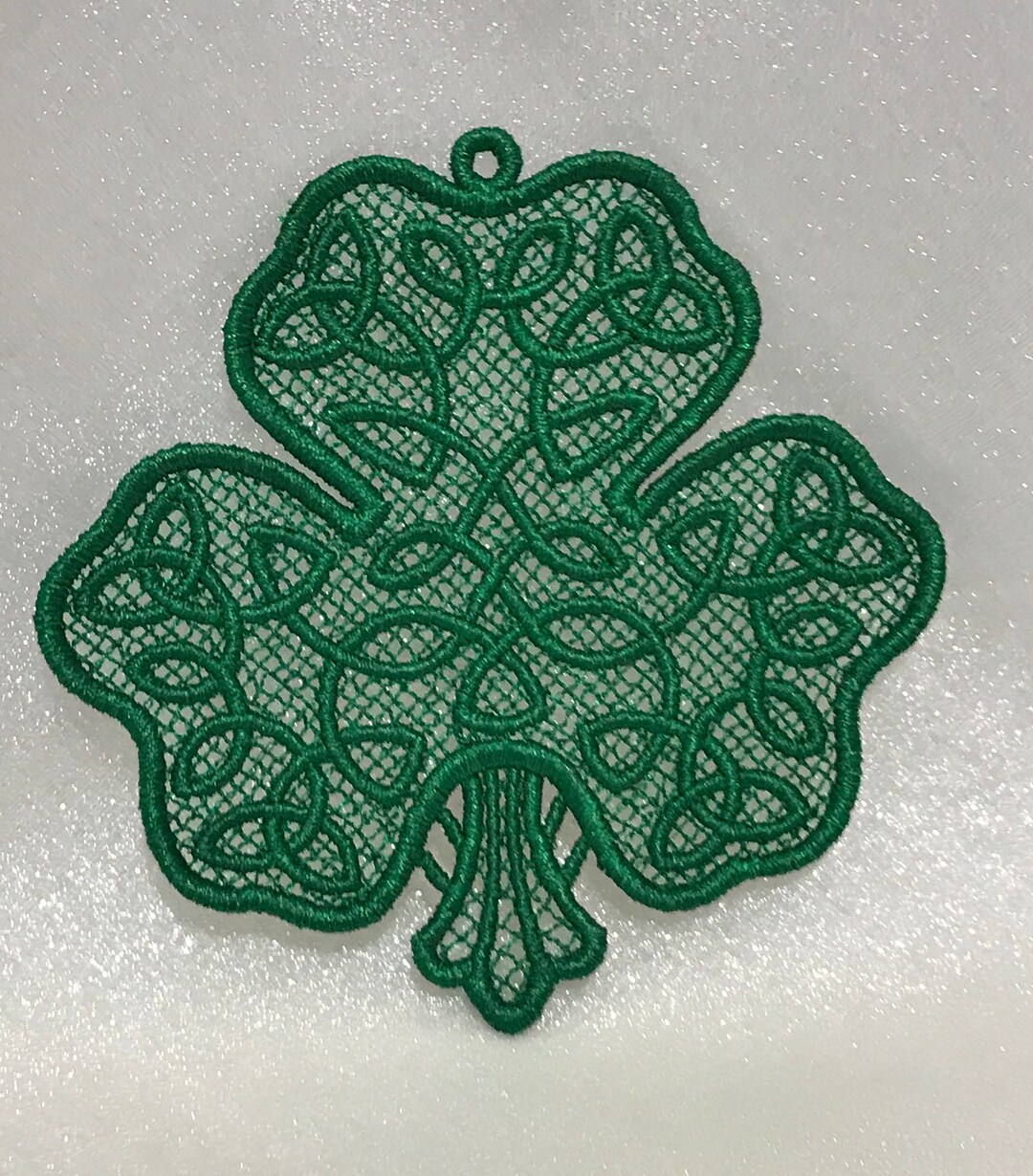 Shamrock (free Standing Lace - A Finished Embroidery Product, Not a ...