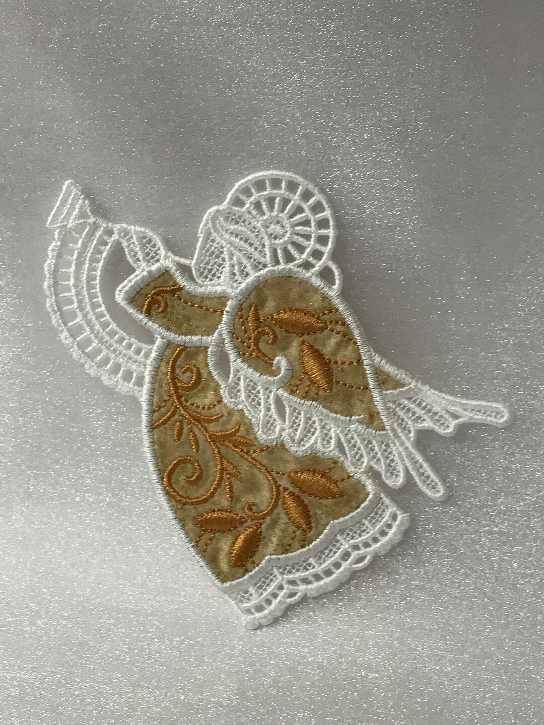 Angel (free Standing Applique - A Finished Embroidery Product, Not a ...