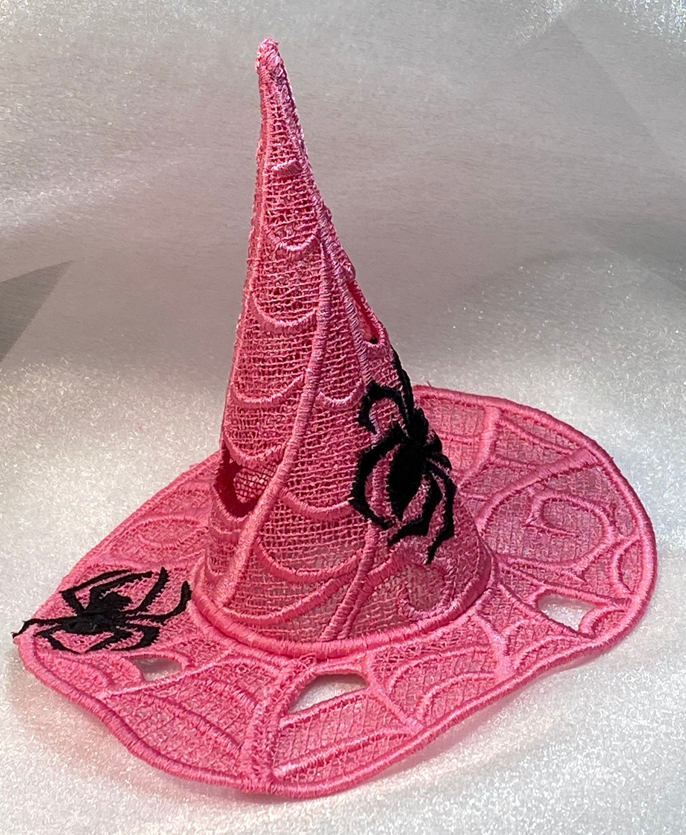 3D Pointed Hat free Standing Lace A Finished Embroidery | Etsy