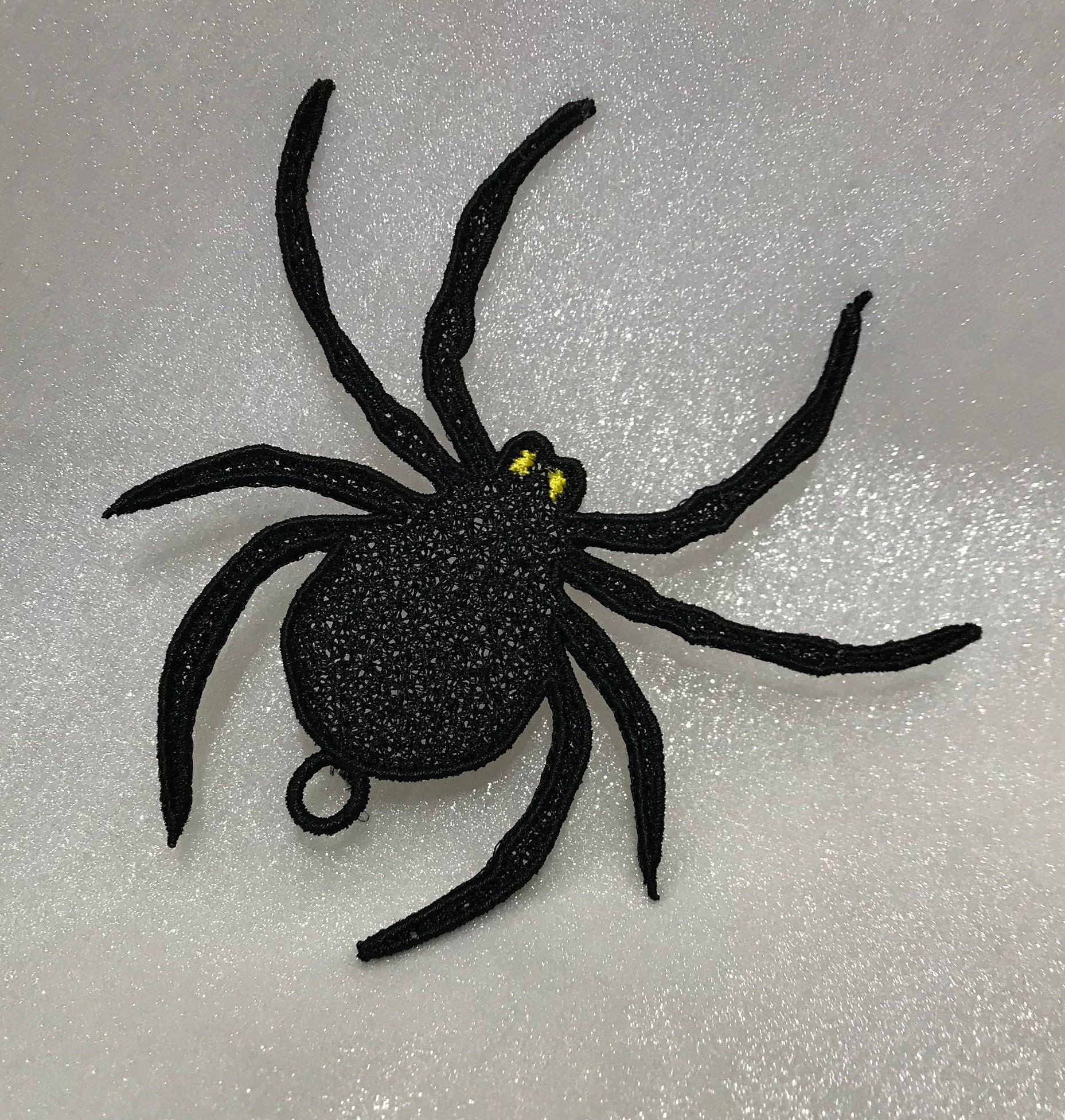 Big Lace Spider Free Standing Lace A Finished Embroidery | Etsy