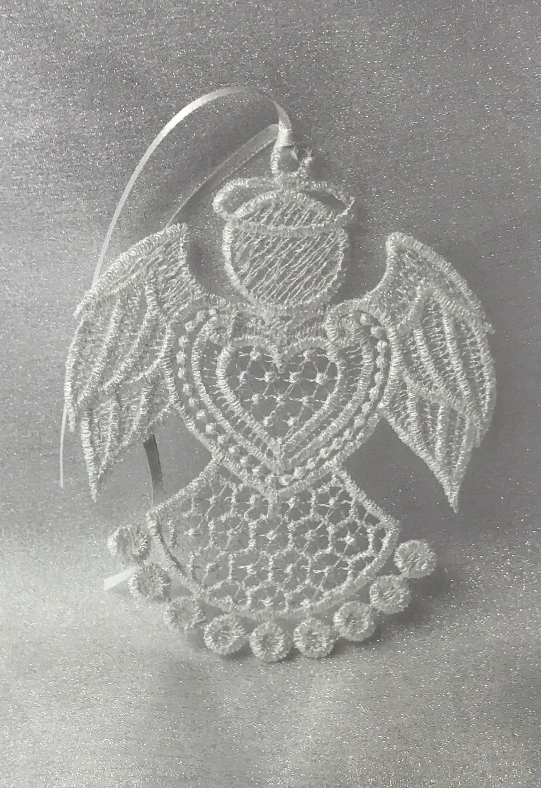Memory Angel (free Standing Lace - A Finished Embroidery Product, Not a ...